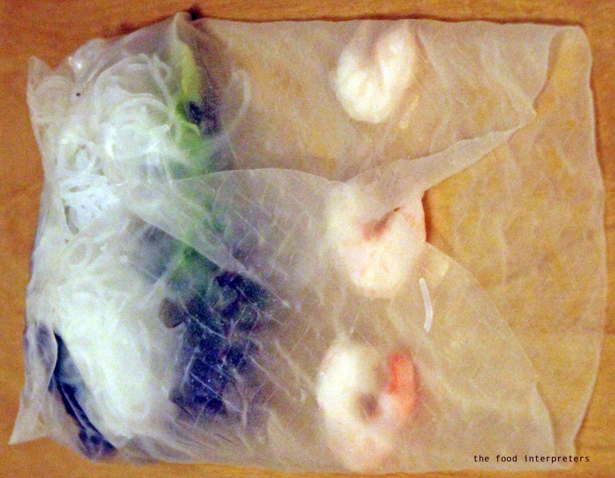 Rolling fresh spring rolls | the food interpreters